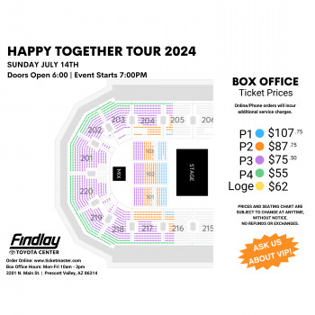 Happy Together Tour | Findlay Toyota Center